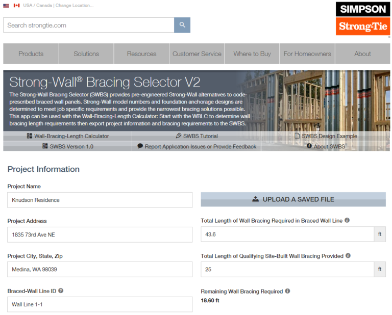 swbs-project-information