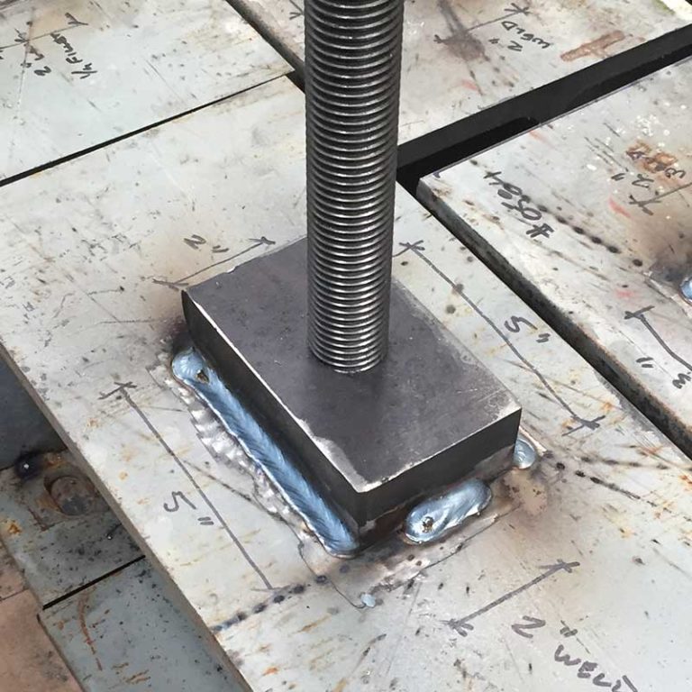 Rod-to-Steel-Beam Connections for Anchor Tiedown Systems: Rod Welding ...