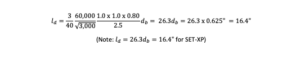 Applying ACI 318-14 Development Length Provisions to Post-Installed ...
