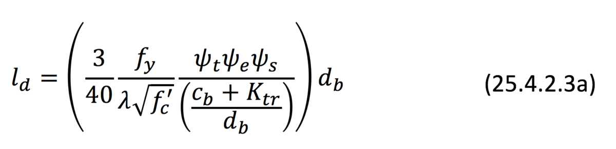 Applying ACI 318-14 Development Length Provisions to Post-Installed ...