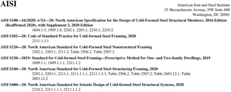 Reviewing 2021 IBC Changes for Cold-Formed Steel Light-Frame Design