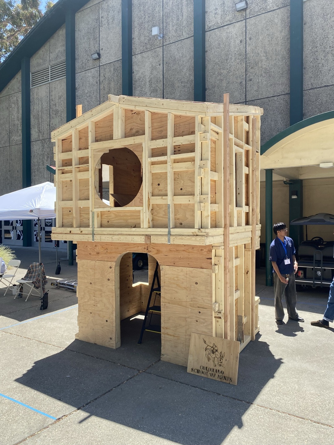 Mines Building at Nationals